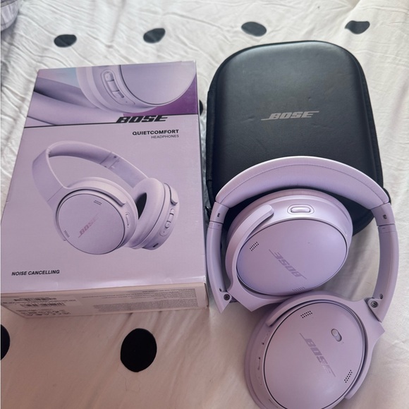 Bose | Headphones | Bose Quietcomfort Headphones Light Purple | Poshmark